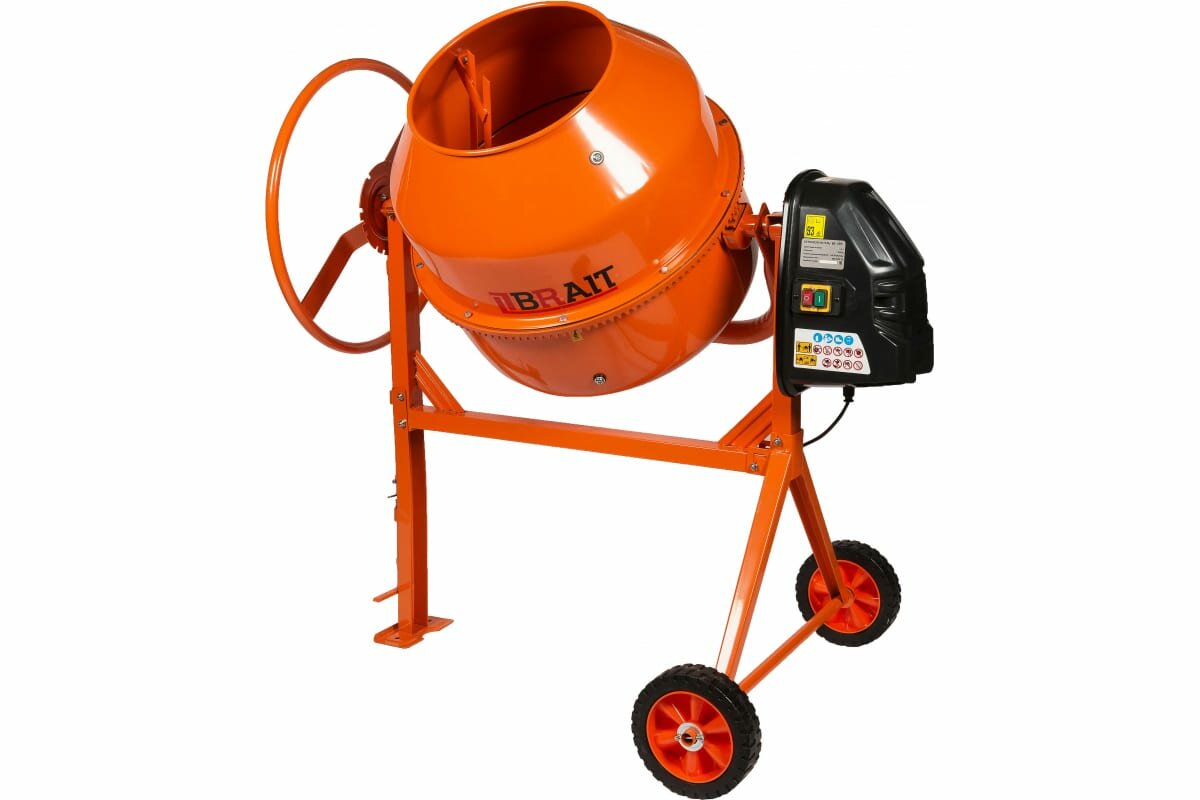 Бетоносмеситель BRAIT BR-240 (950Вт 240л)