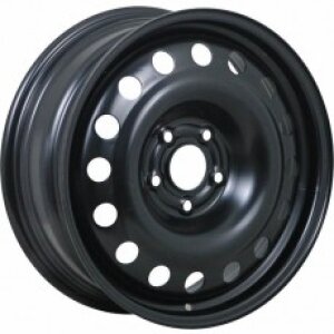 Стальной колесный диск Trebl R-1675 6x16/5x100 D57.1 ET35 Black