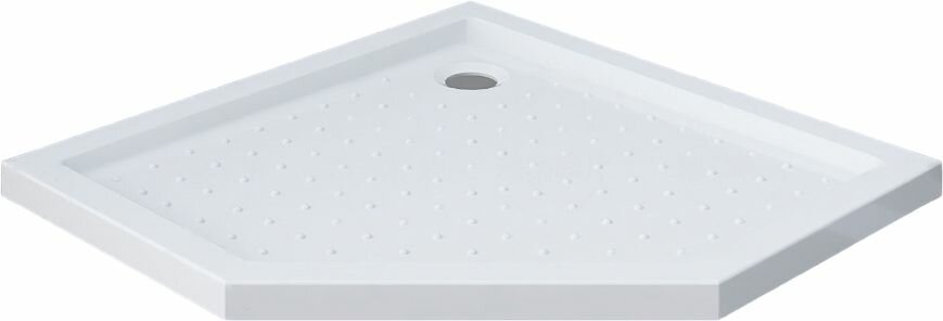 Поддон душевой акриловый Loranto 100х100х5 в комплекте с сифоном (CS-22113-100)
