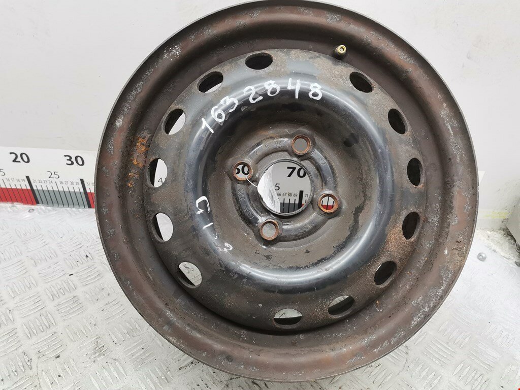 Диск колесный штампованный (железо) Daewoo Kalos 96534957 арт. 1632848