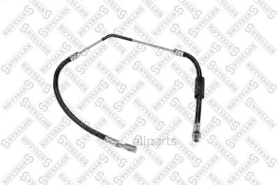 STELLOX 2700212SX шланг тормозной задний правый! L=450\ Land Rover Range Rover III 3.0D/4.4i 02-12