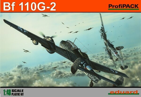 8205 Eduard Немецкий истребитель Bf 110G-2 ProfiPack 1/48