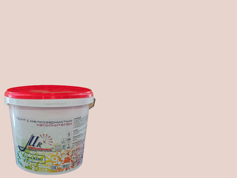 Грунт ВД-АК тонирующий с Мелкозернистым наполнителем Мраморикс™ нано под ДП, Крем-Каньон, 7кг