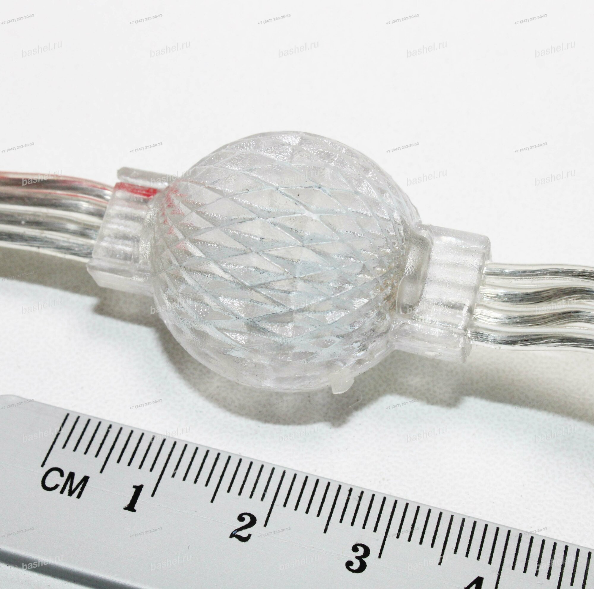 D-30mm ARL-3D-PIXEL-DMX-D23-2LED IC DMX512B3, RGB 12V, 0.72W, 120°, IP65, 3535-2SMD (индивидуального контроля, упр-ся кон