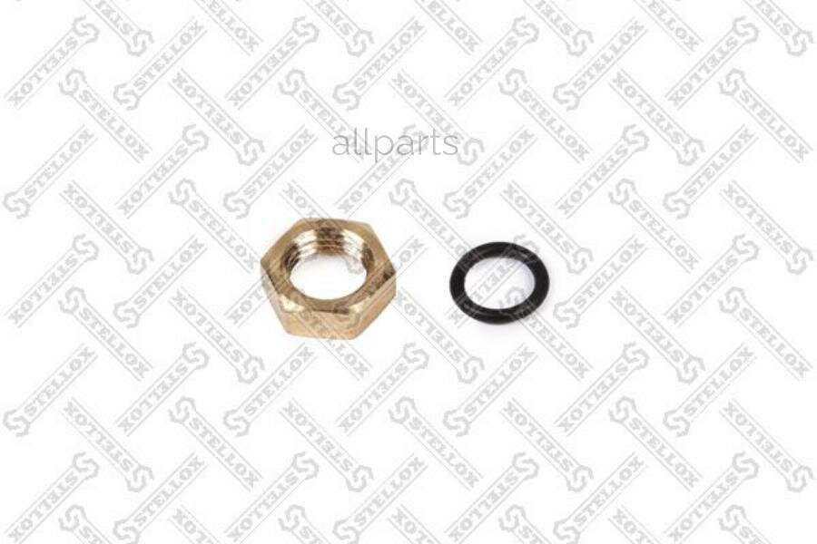 STELLOX 8521260SX гайка с уплотнительным кольцом! бронза, M14x1.5, SW22\