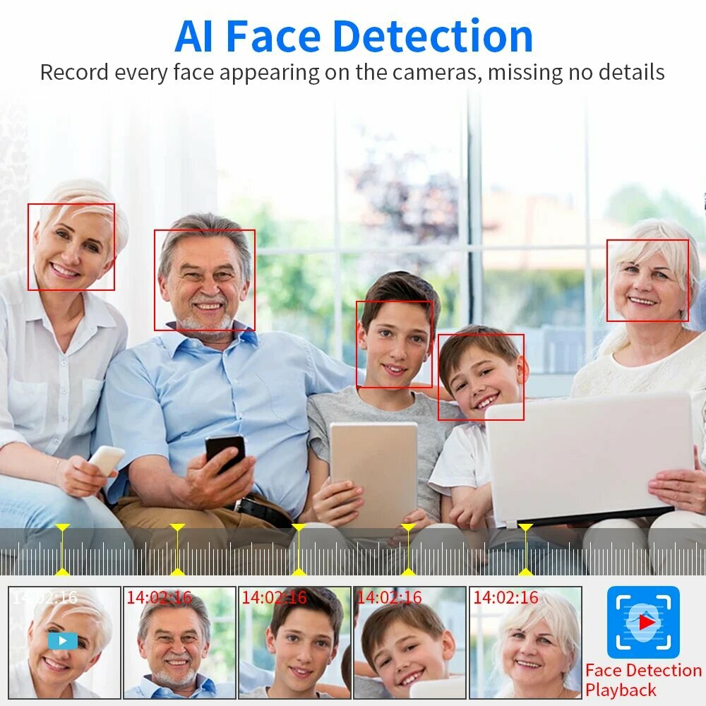 Hiseeu сетевой видеорегистратор H5NVR-8/16MHK