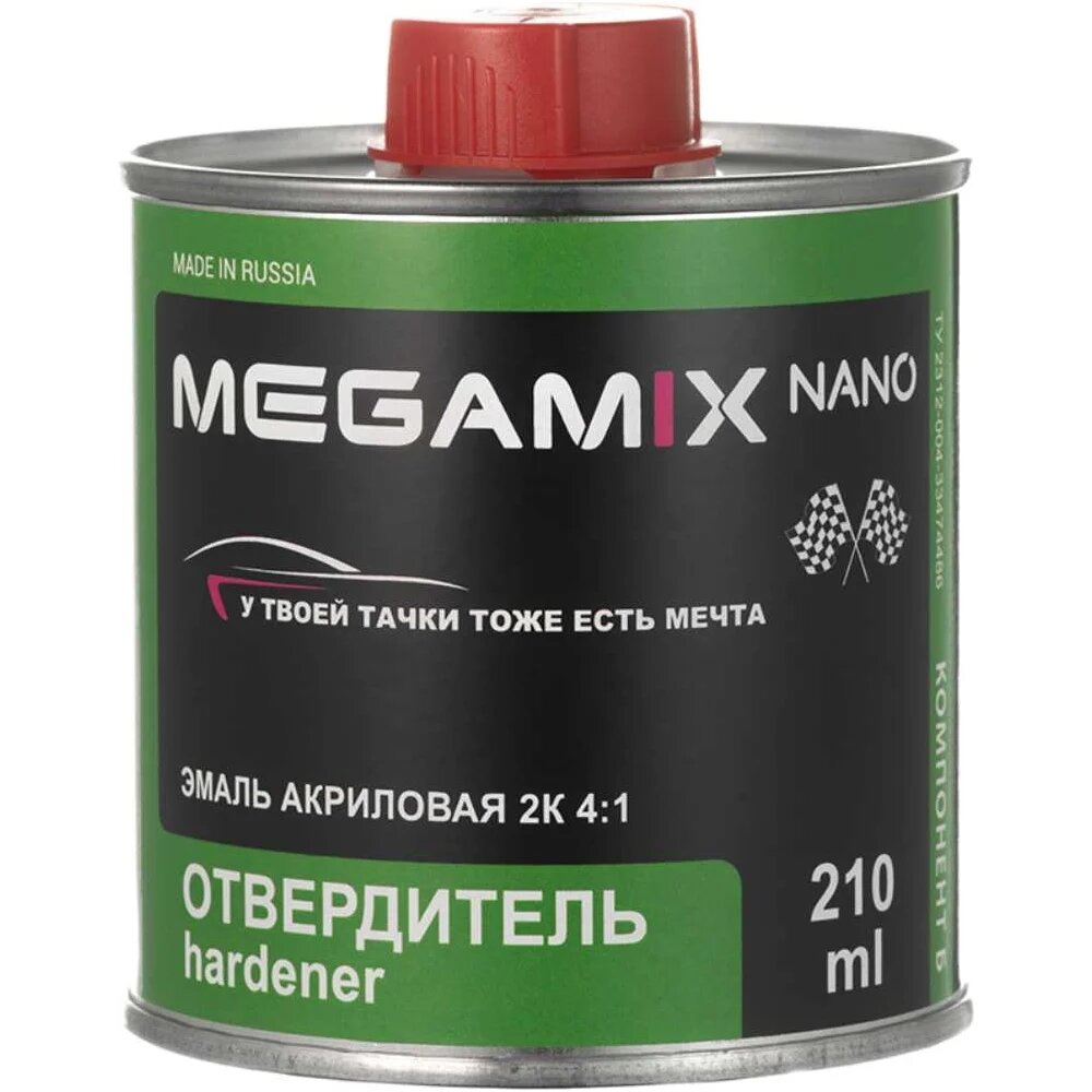 Отвердитель акриловой эмали Megamix компонент Б 210 мл 4673755207664