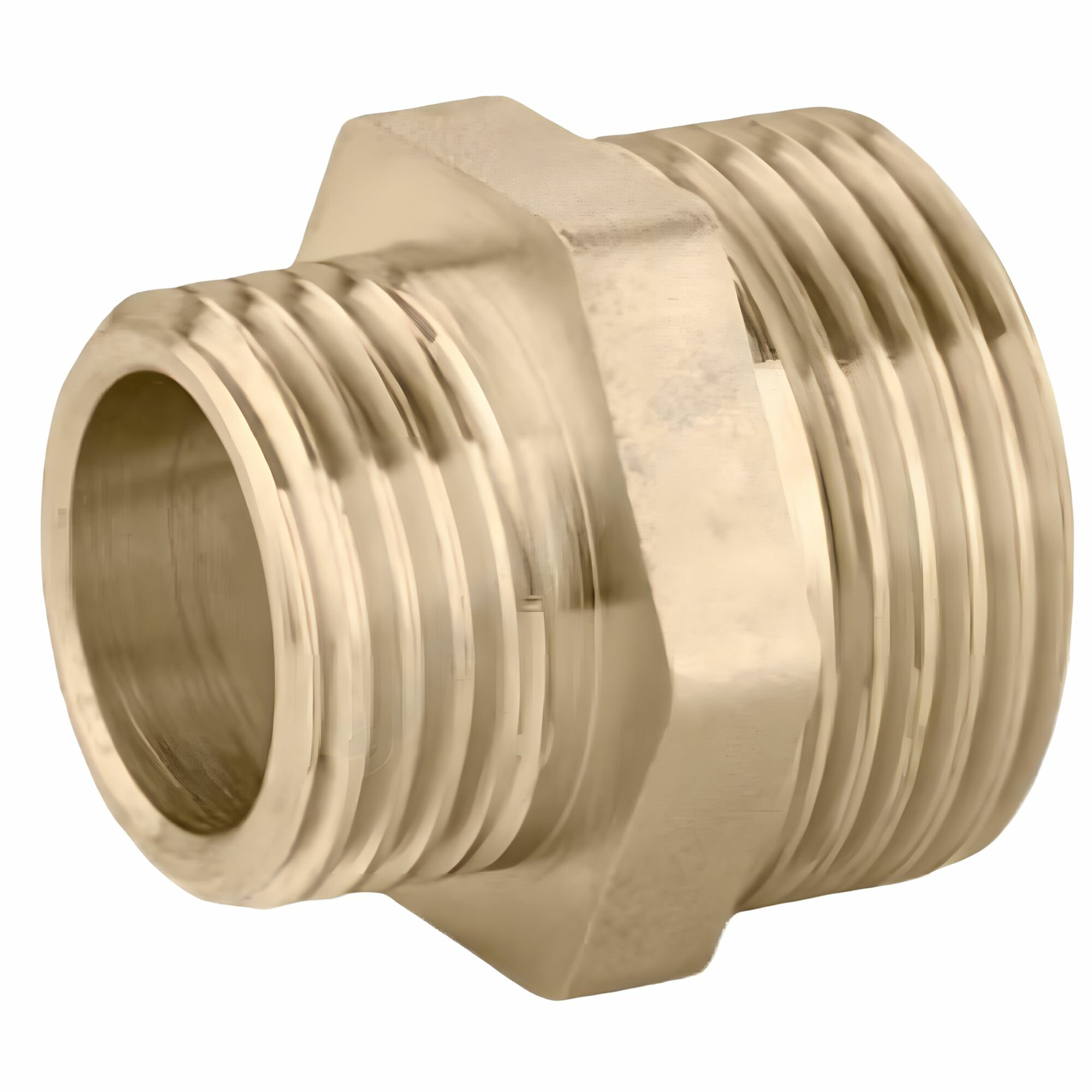 Ниппель латунь переходной Ду 40х32 (1 1/2"х1 1/4") НР LD LD.65.503.40х32