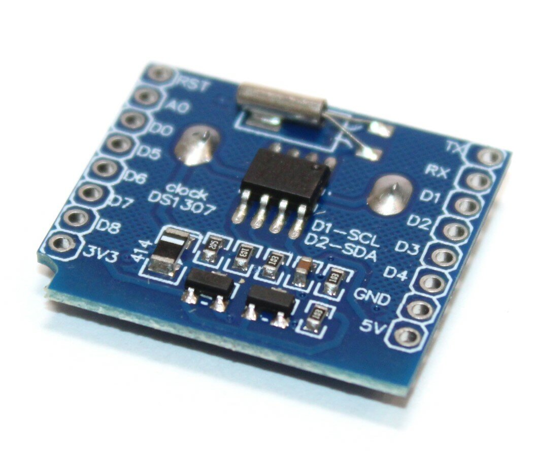 WeMos D1 Mini Модуль часов реального времени RTC DS1307, Плата расширения