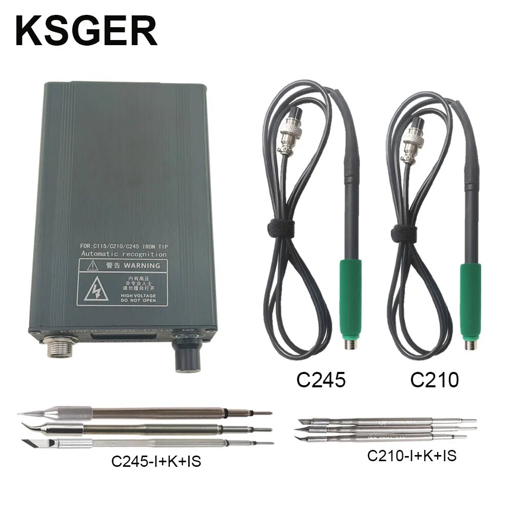 Паяльная станция KSGER C245 C210 для JBC 180Вт Set 4