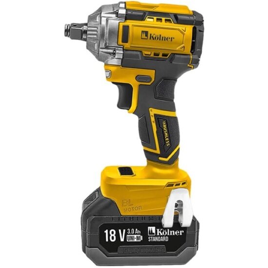 Гайковерт Kolner ударный аккум. 18V UNI-M, BL, 280 Нм, KWI 18-280BLV-2K