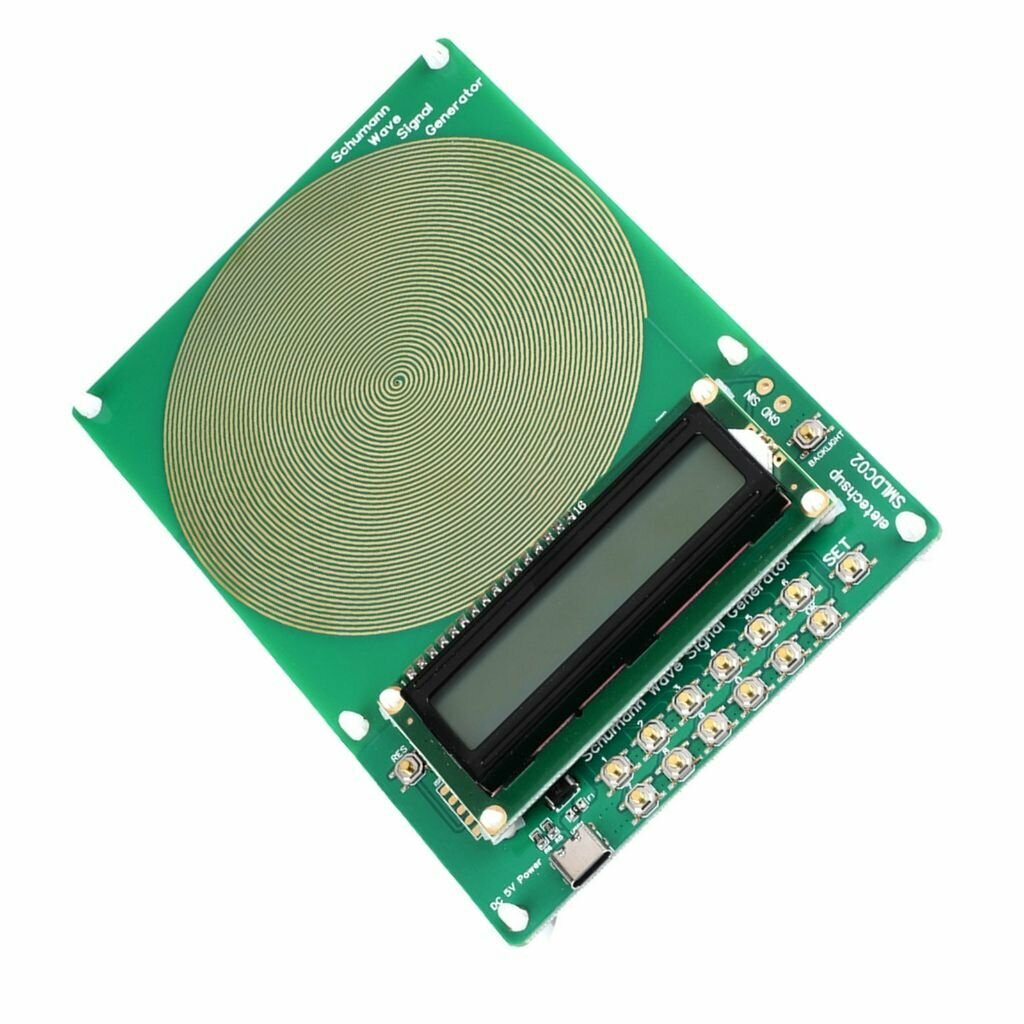 Генератор волн Шумана с регулируемой частотой 7,83 Гц Синус интерфейсами питания типа C Диапазоны 001 100 000