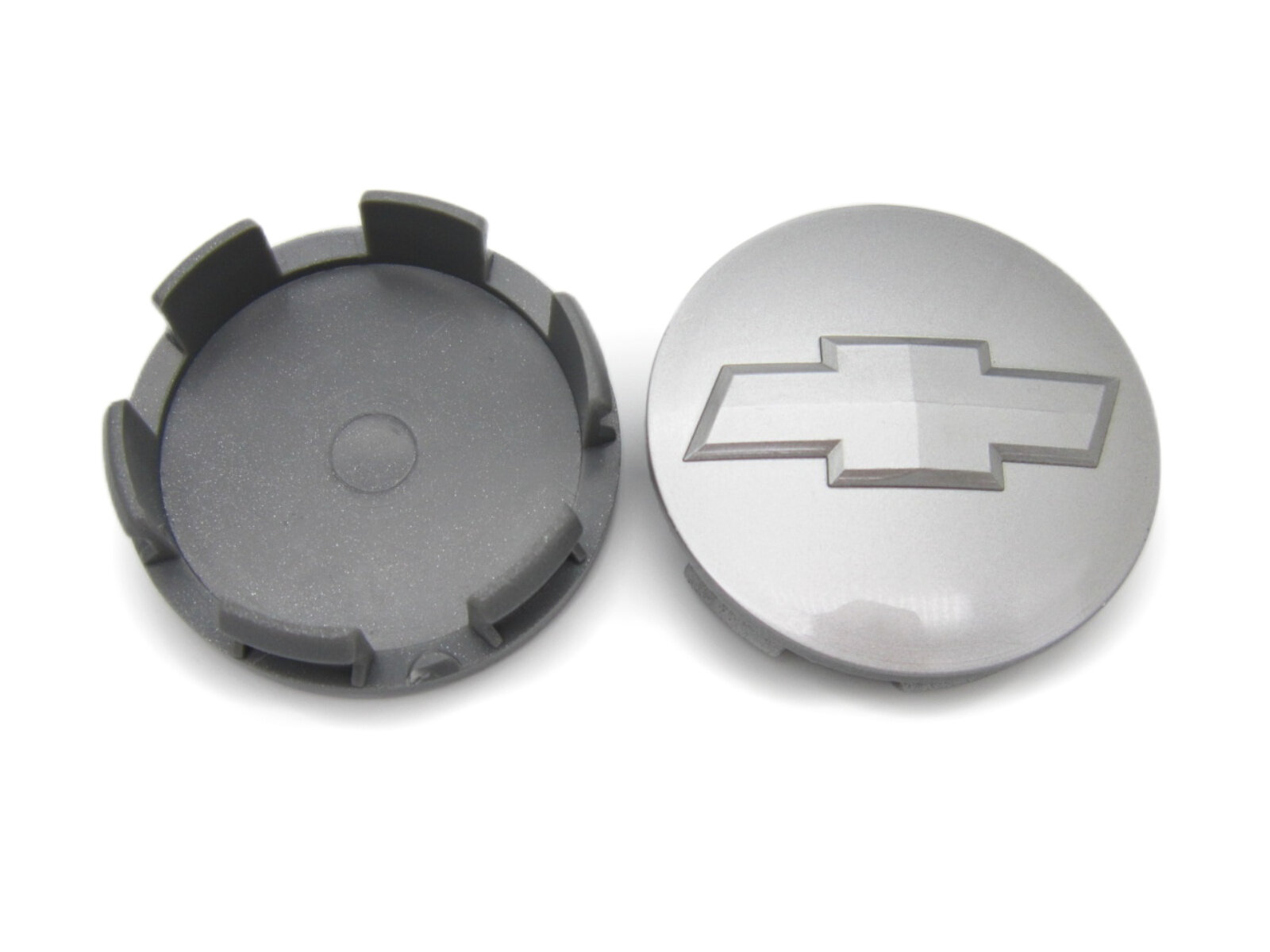 Колпачок, заглушка для литого диска СКАД Chevrolet silver, 56/51/12 мм, 1 шт.