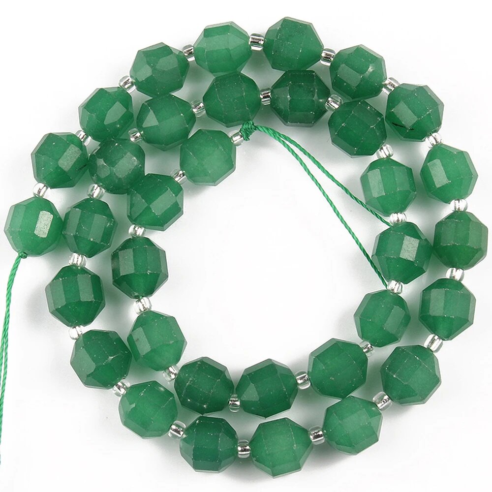 Сапфировые бусины темно-синие 40 шт xilitata Изумрудный, 10mm (approx 30pcs), Green Jade