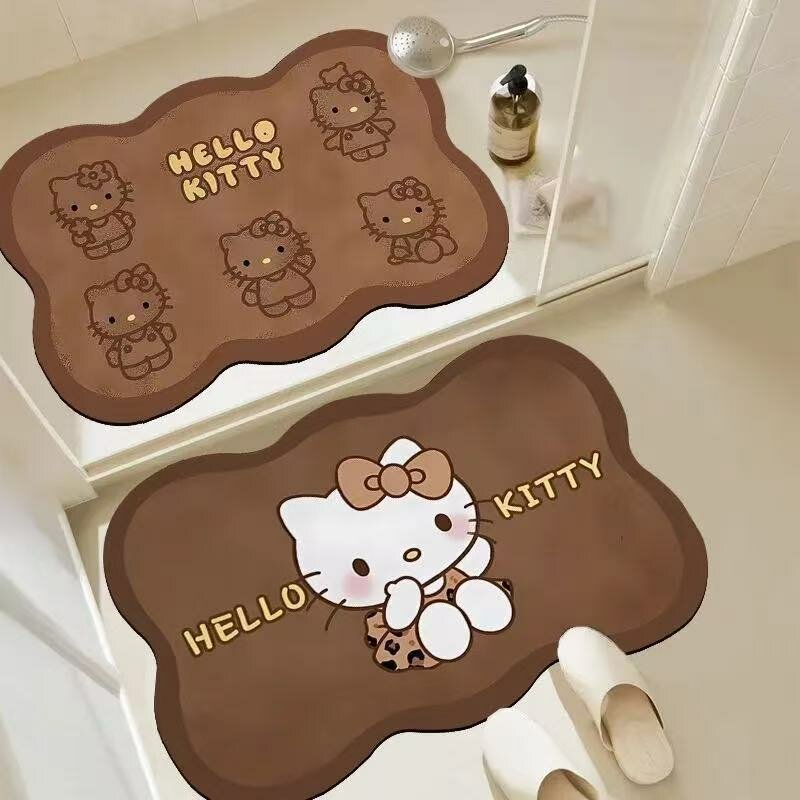 Ковер для ванной комнаты Hello Kitty, коврик для спальни, 40x60 см, две упаковки, стиль 7