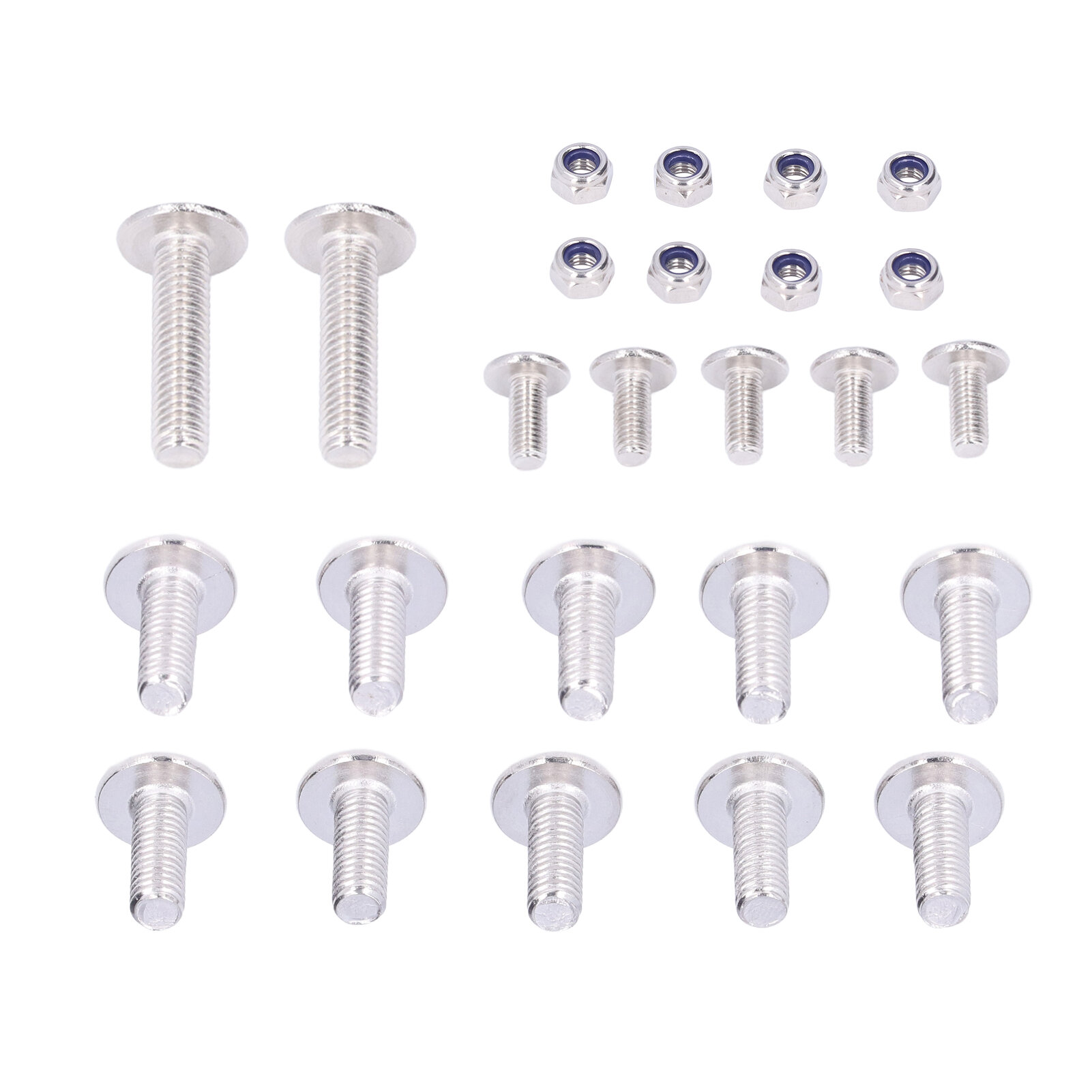 Комплект из 25 болтов и гаек для крыла мотоцикла из нержавеющей стали для Banshee 350 YFZ350 1987-2006, прочные крепежные элементы