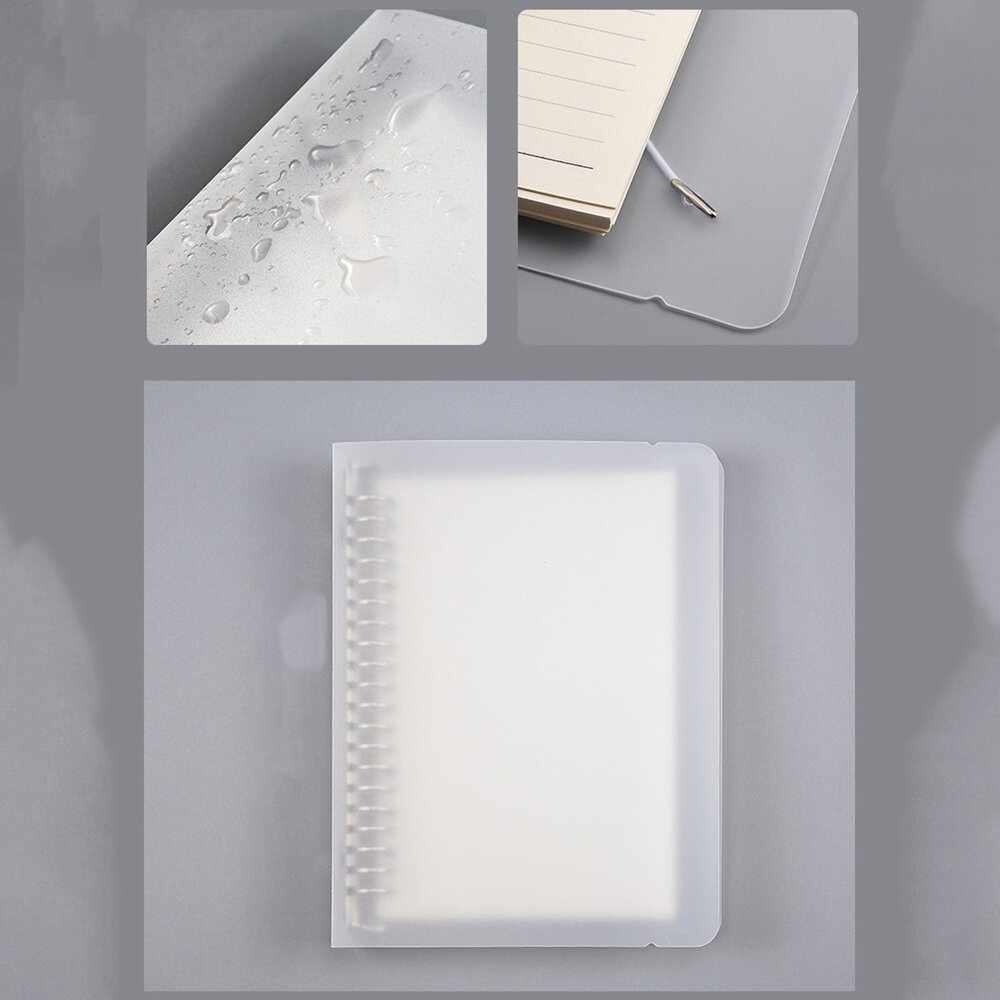 (I H E Y)Пластиковая папка-скоросшиватель на 6 колец для Канцелярских принадлежностей формата А5