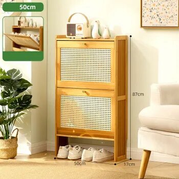 Обувница, Бамбук, 50х17х87 см