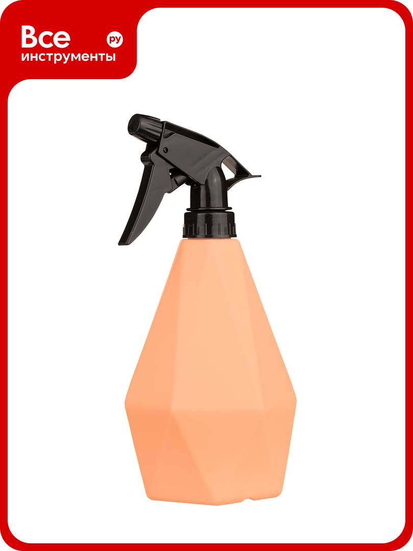 Опрыскиватель MasterProf Ромб, 500 мл, персиковый ДС.071917, с вредителями