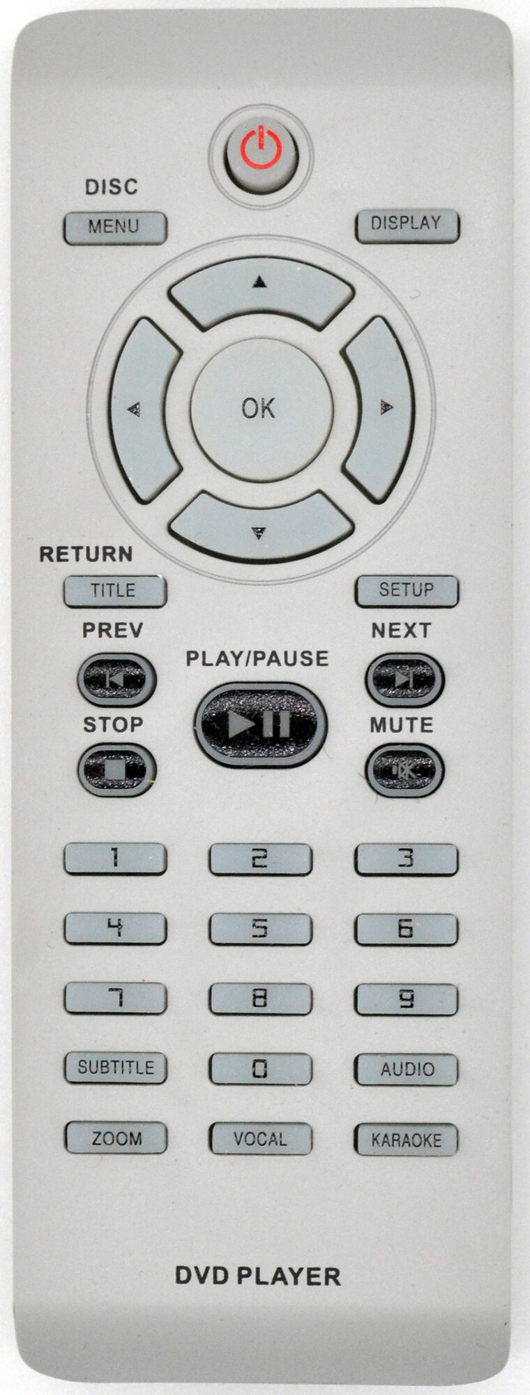 Пульт дистанционного управления для DVD-плеера PHILIPS RC2011 / 2422 549 00947