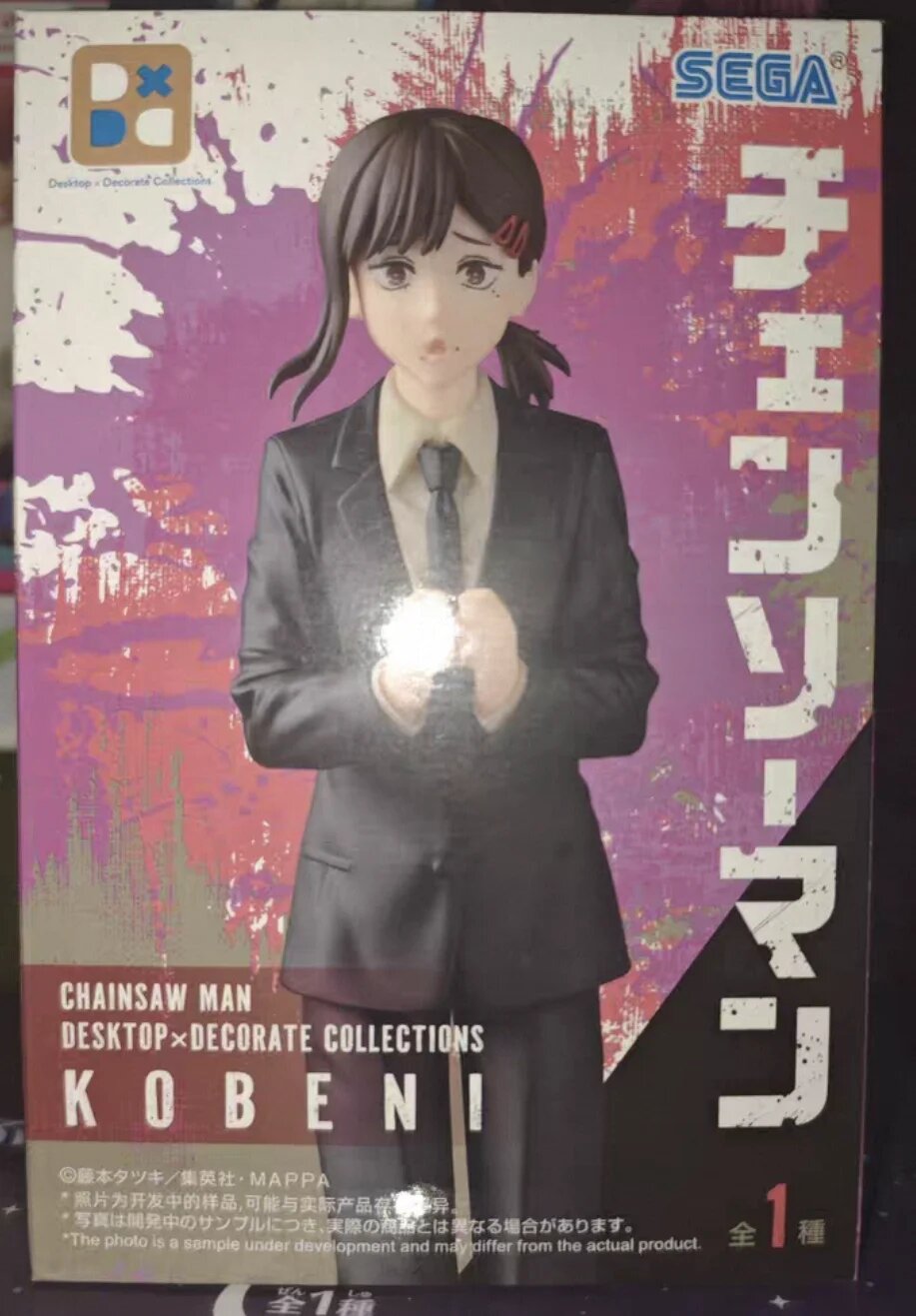 Фигурка Chainsaw Man Himeno Higashiyama Kobeni Bandai глубокий синий