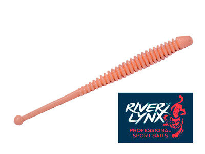 Приманка силиконовая (мягкая) RIVER LYNX RIB WORM 80мм (RLRW007 / 3,2" / 107)