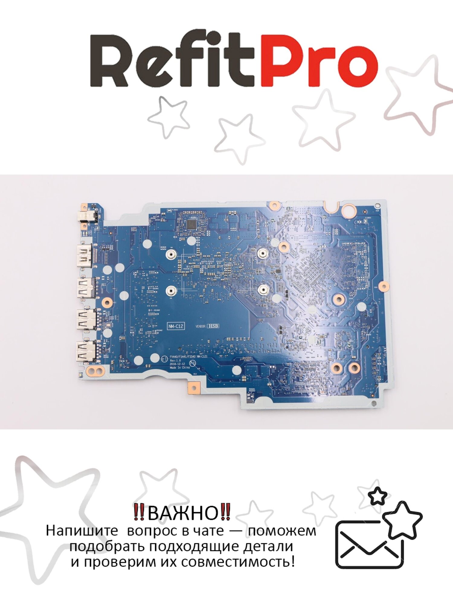 Материнская плата для ноутбука Lenovo IdeaPad S145-14IWL 4205U UMA 0G NOK (5B20S41774), оригинал