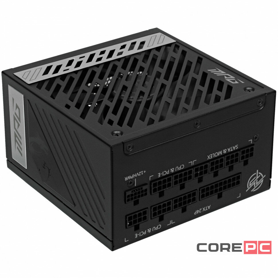 Блок питания MSI 850W MPG A850G 306-7ZP7B11-CE0 16 Pin (PCIe 5.0 Connector Cable Details)