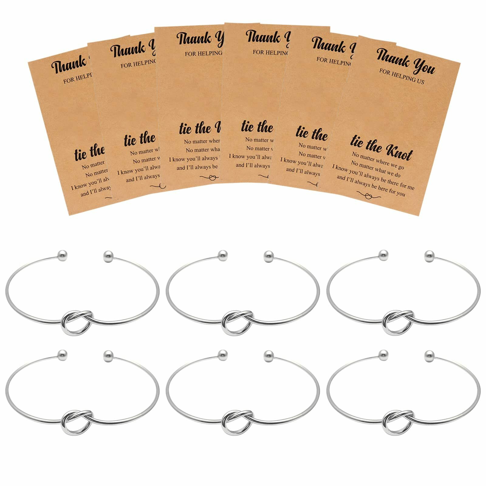 Браслет для гадания, YM Узел любви Серебро Легкосплав Свадьба Праздник