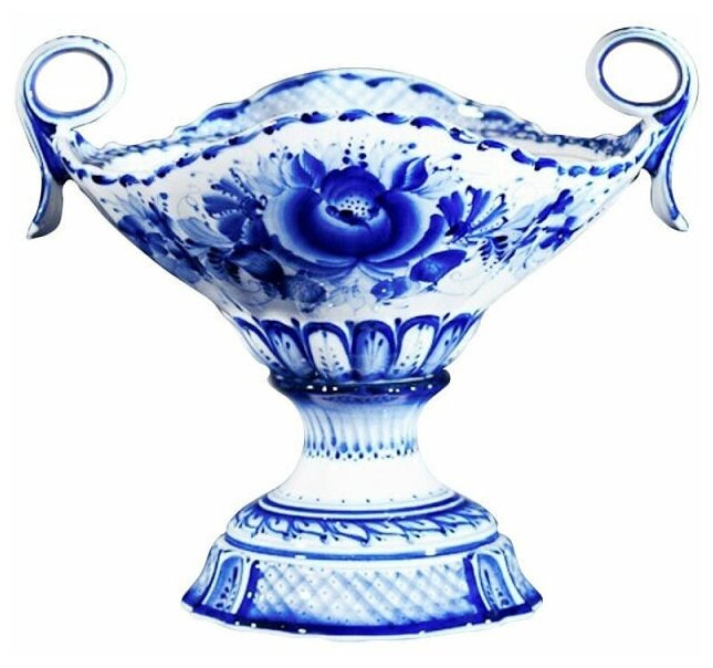 Фруктовница "Виноград" (Гжель) 290х260х250мм