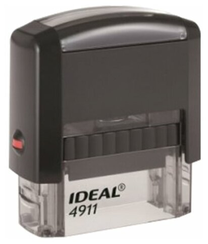 Оснастка для штампа, размер оттиска 38х14 мм синий, TRODAT IDEAL 4911 P2, подушка в комплекте, 125417 (цена за 1 ед. товара)