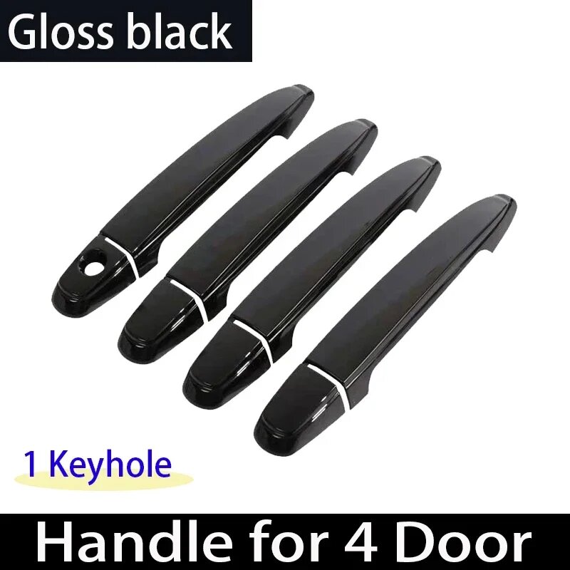 Черные дверные ручки Toyota Camry 40 / Daihatsu Altis XV40 2007-2011, 1 Keyhole2
