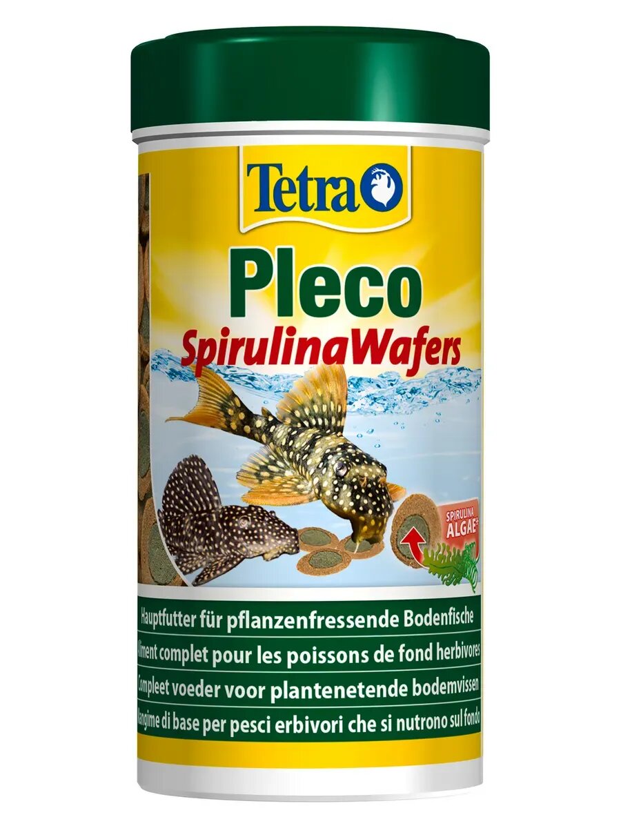 Tetra Pleco Spir корм д сомов чипсы 250 мл