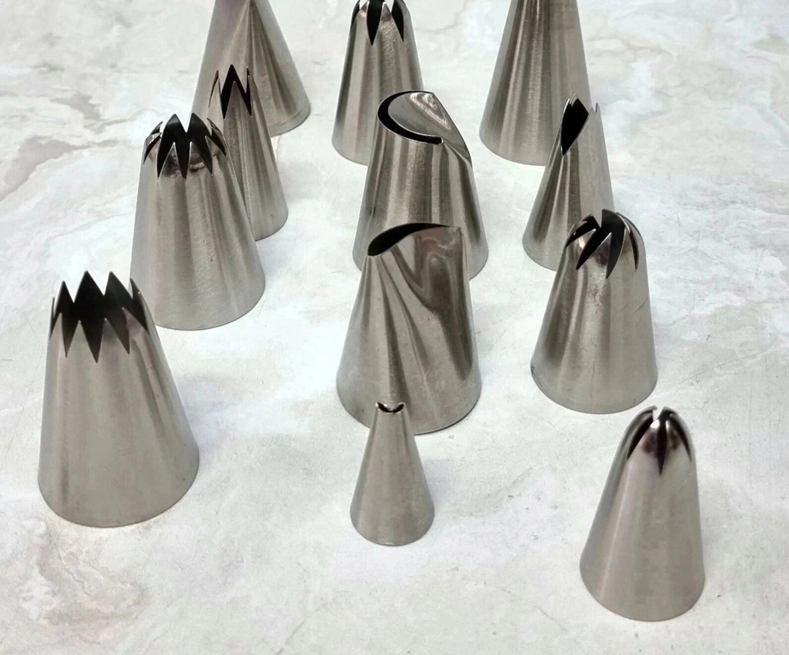 Профессиональный набор насадок для крема 12 штук