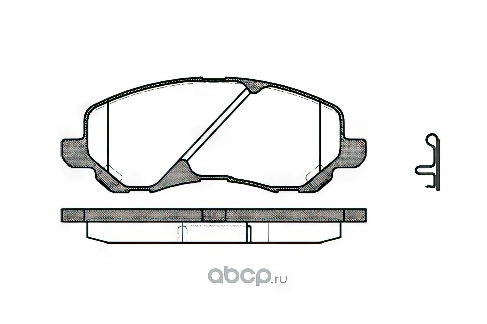 Тормозные колодки передние
