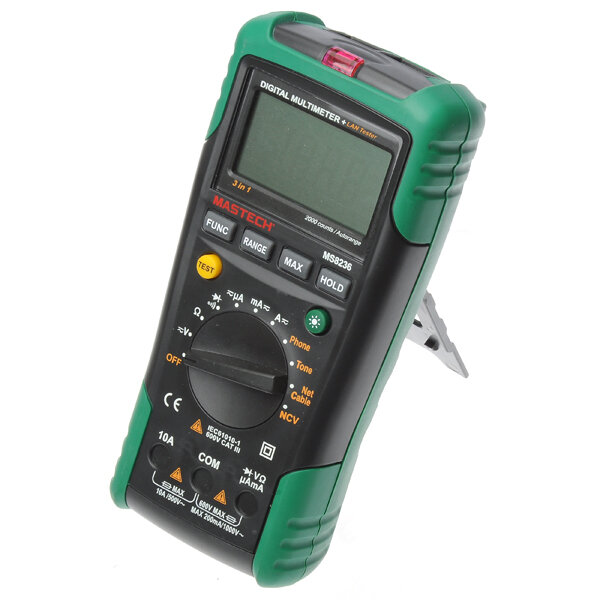 Мультиметр 13-1223 MS8236 (кабельный тестер) цифровой (Mastech)