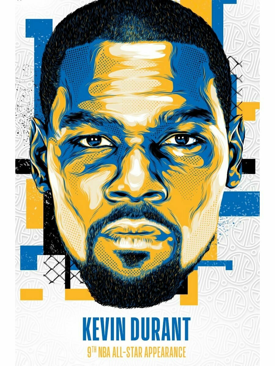 Постер "NBA. Кевин Дюрант"
