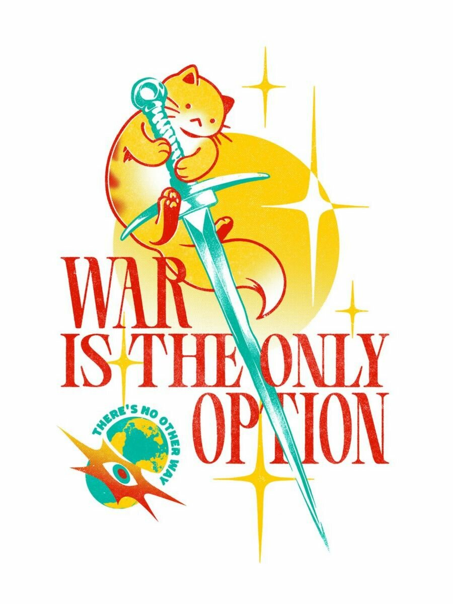 Постер "Кот. Боевой кот"