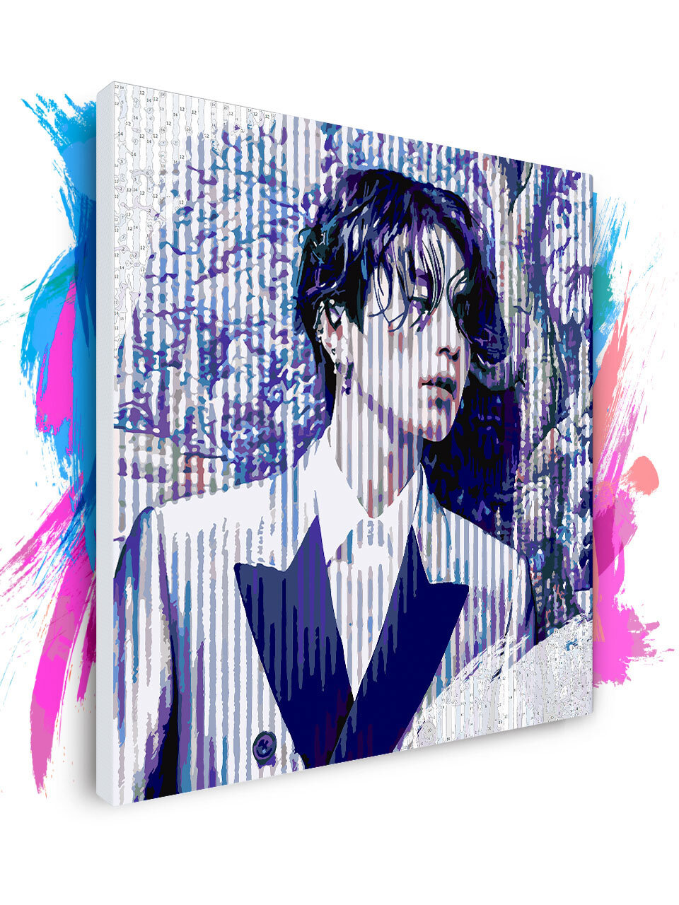 Картина по номерам на холсте - Ли Дон Ук 3, 60 х 60 см