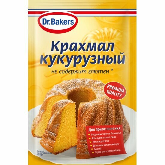 Кукурузный крахмал Dr.bakers 100 г