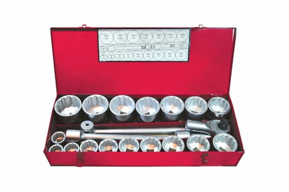 Набор торцевых головок FORCE 8211S, 21 предм.