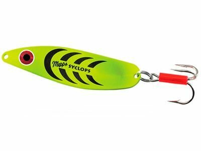 Блесна вращающаяся Mepps AGLIA FLUO Brown № 2, вес 4.5гр, длина 26 мм