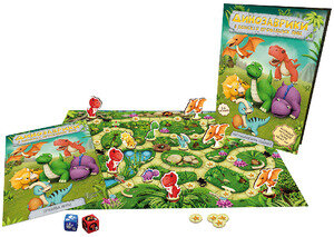 *Игр(НескучныеИгры) Игра-ходилка Динозаврики в поисках пропавших яиц (8710)