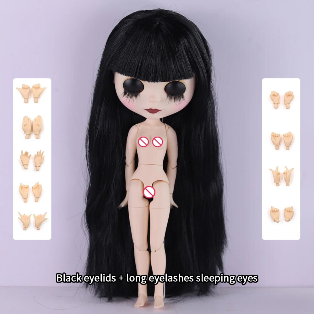 Dream Fairy ICY DBS Blyth Doll 1/6 30 см Черный, nude doll hand ab