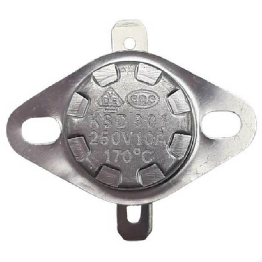 Redmond RMB-M614/1-TRS (KSD301) термостат с фланцем 170°C 250V 10A для мультипекаря RMB-M614/1