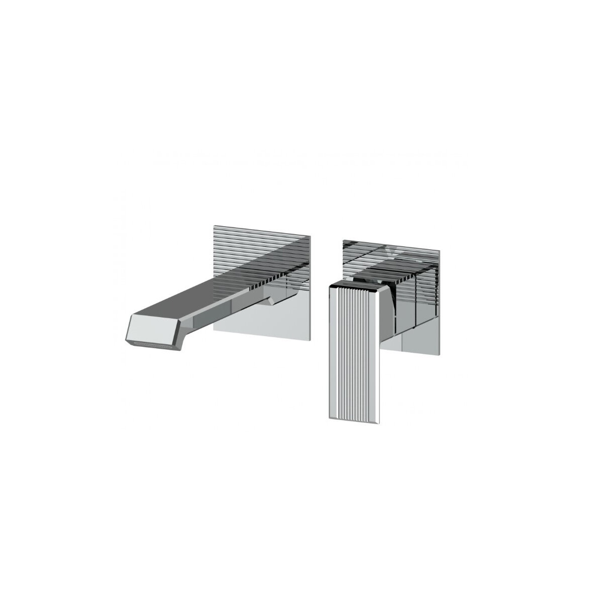 Встроенный смеситель для раковины Vieir (Виеир) V443513 Хром