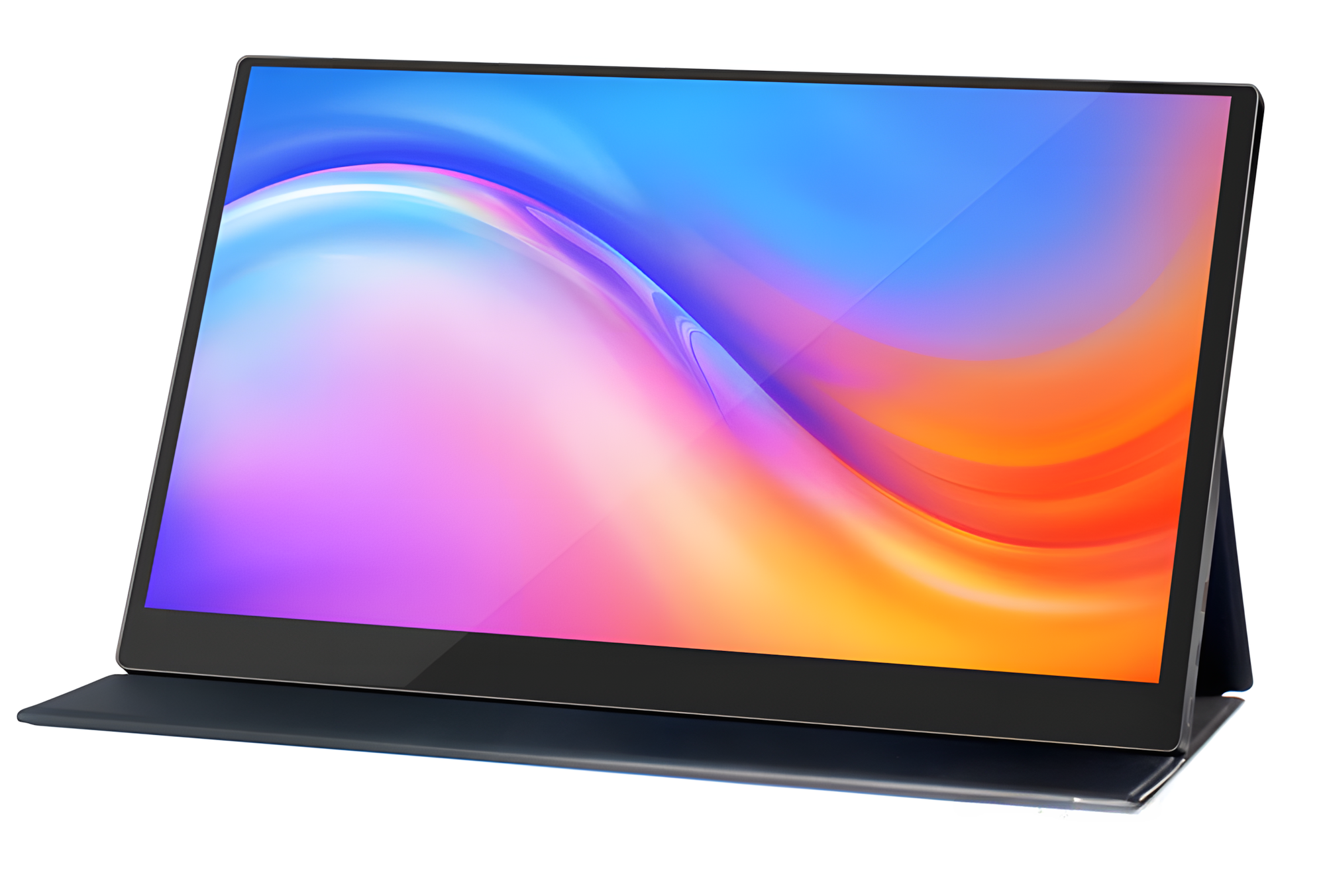 Портативный монитор 15.6" 156UCT 4K, 3840x2160, сенсорный экран, ультратонкий, с чехлом, черный