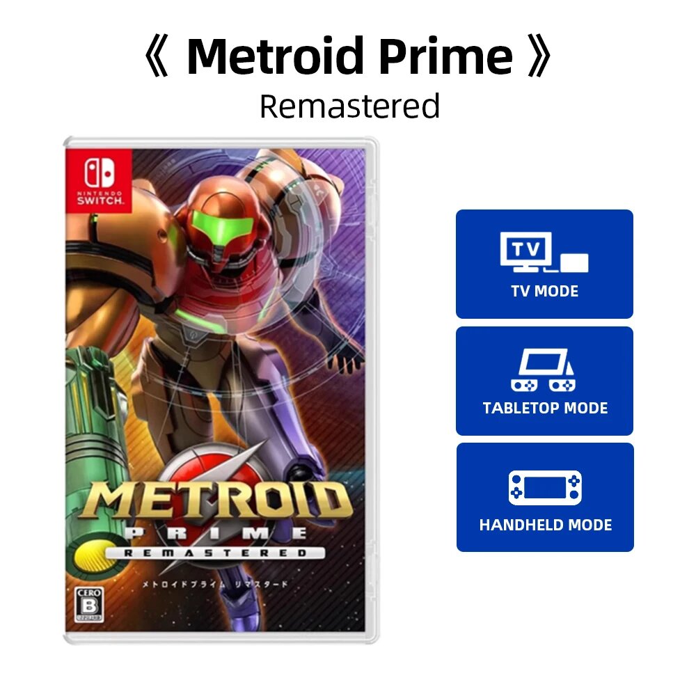 Nintendo Switch Game Metroid Prime Remastered