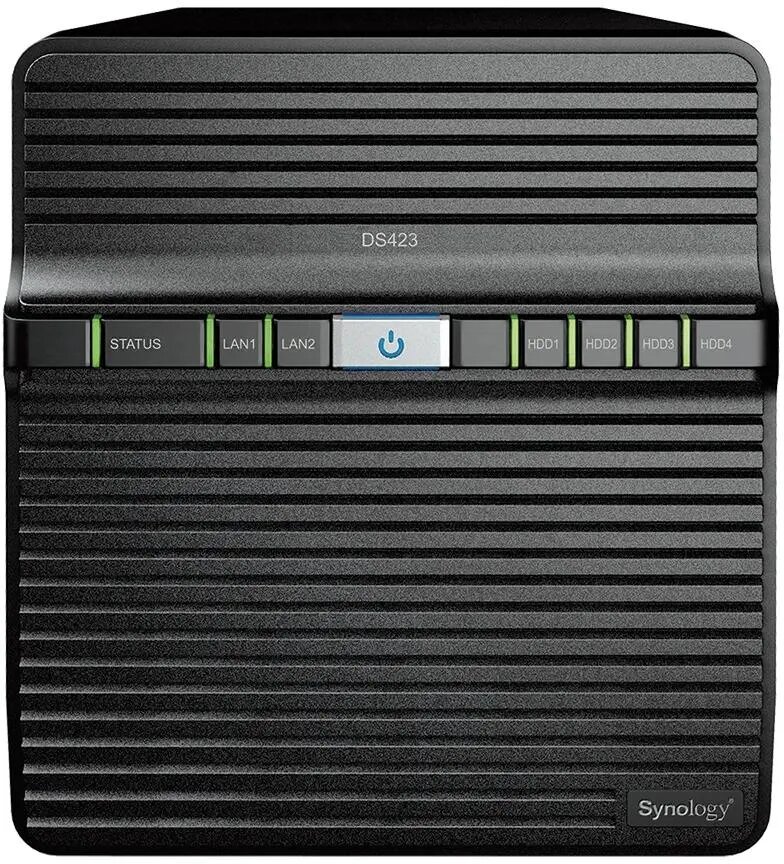 Сетевое хранилище NAS Synology DS423 4-bay настольный RTD1619B