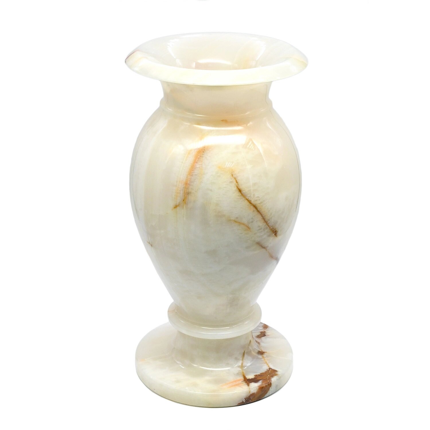 Ваза из камня оникс 150*150*300мм .